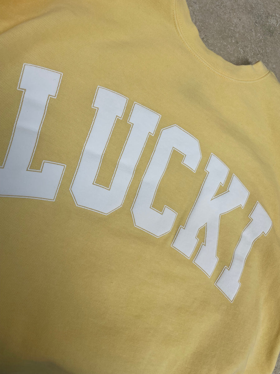 Lucki Puff Print Crewneck – Lucki Clover