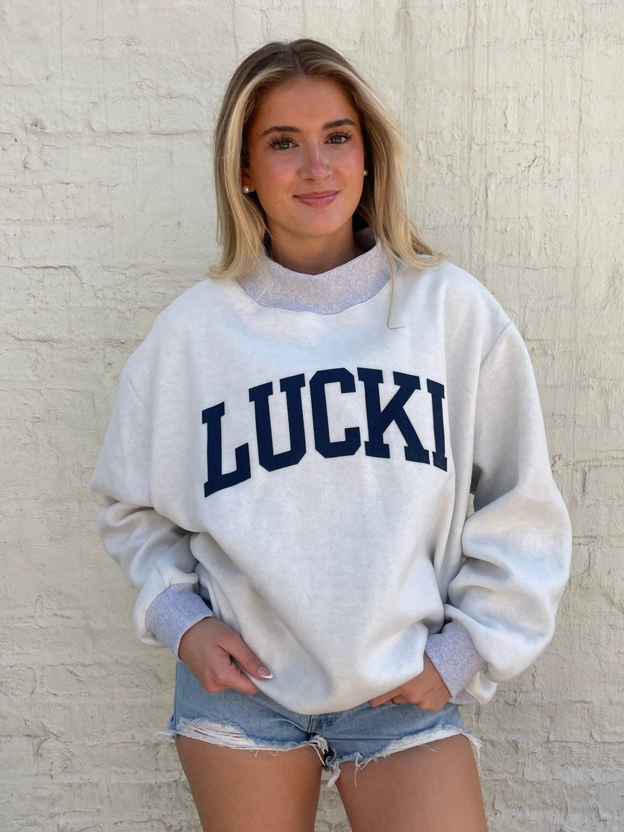 Lucki Mockneck Reversible Sweatshirt – Lucki Clover